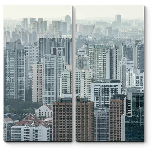 Модульная картина Загадочный Сингапур60x60