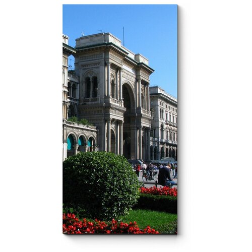 Модульная картина Соборная Площадь, Милан 30x60