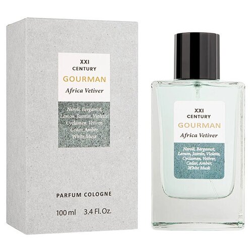 Парфюмерия XXI века Мужской Parfum Cologne Gourman Africa Vetiver Одеколон (edc) 100мл