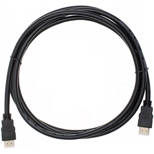 Кабель Cactus аудио-видео HDMI (m)/HDMI (m) 2м. Позолоченные контакты черный