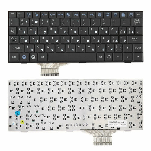 Клавиатура для ноутбука Asus Eee PC 700, 900 4G черная