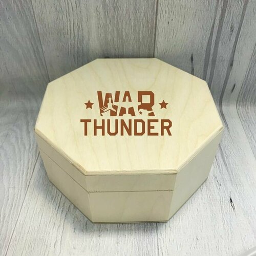 Шкатулка с гравировкой War Thunder, Вар Тандер №1