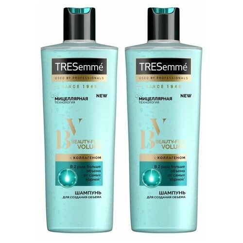 Tresemme Шампунь Beauty-Full Volume для создания объема, для тонких волос, 2 шт по 400 мл