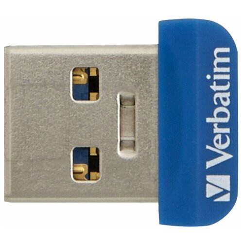 Флешка Verbatim Store 'n' Stay NANO USB 3.0 32 ГБ, синий