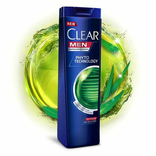 Шампунь Clear Vita Abe Men антибактериальный Phytotechnology, 400мл