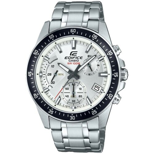 Наручные часы CASIO Edifice EFV-540D-7AVUEF, черный, серебряный