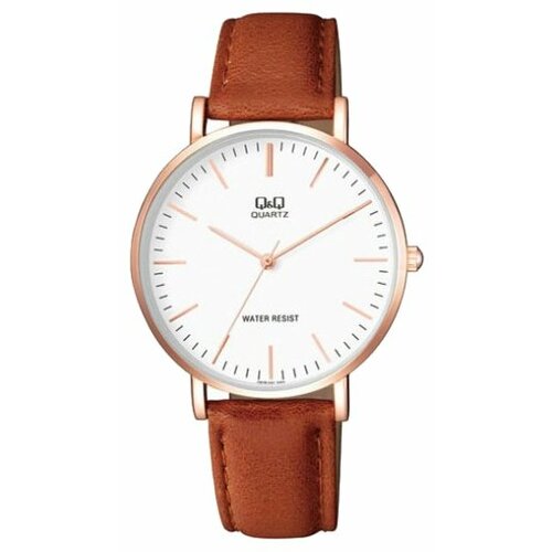 Наручные часы Q&Q Q978-101, коричневый, белый