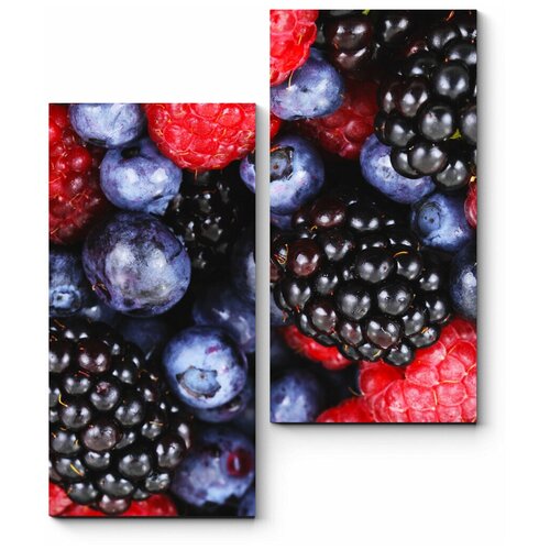 Модульная картина Сладкие ягоды 90x113