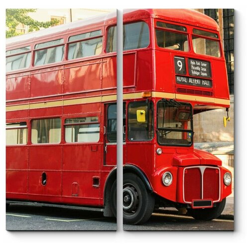 Модульная картина Красный символ Лондона 120x120