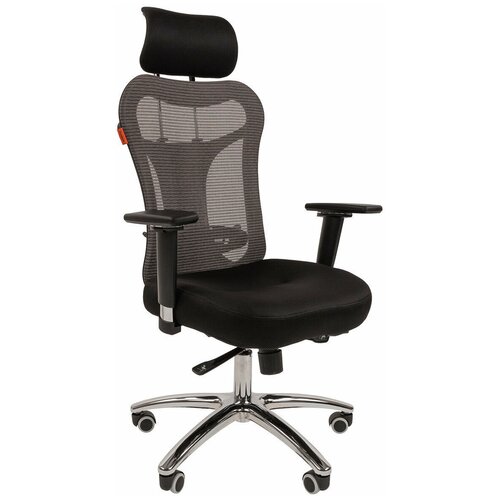 Компьютерное кресло Chairman 769 офисное, обивка: сетка/текстиль, цвет: черный..
