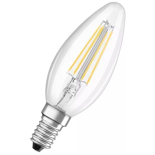 LED STAR CL B75 6W/840 220-240V FIL CL E14 806lm - LED лампа свеча OSRAM