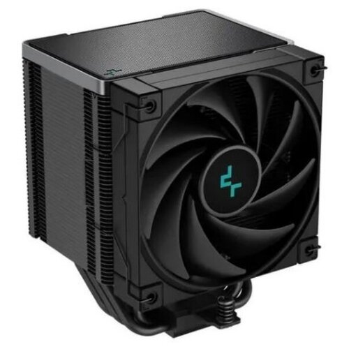 Кулер DEEPCOOL AK500 ZERO DARK LGA20XX/1700/1200/115X/AM5/AM4 (9шт/кор, TDP 240W, PWM, Fan 120mm, 5 тепл. Трубок, Copper Base, черный) RET