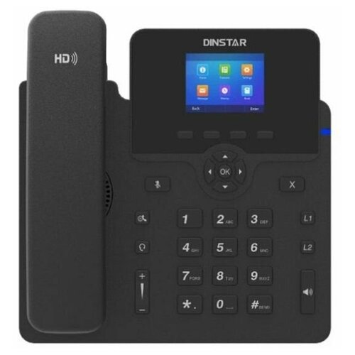 Телефон IP Dinstar C63G черный