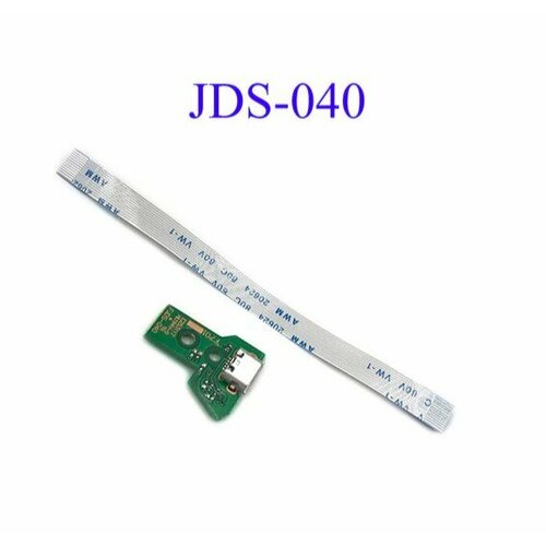 Плата JDS - 040 usb-разъем со шлейфом для зарядки беспроводного геймпада SONY PLAYSTATION DUALSHOCK 4