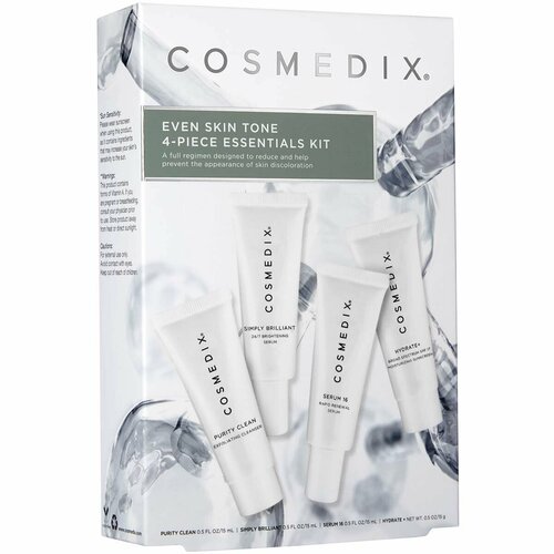 COSMEDIX Набор косметики для лица против пигментации / Even Skin Tone Kit (4 products)