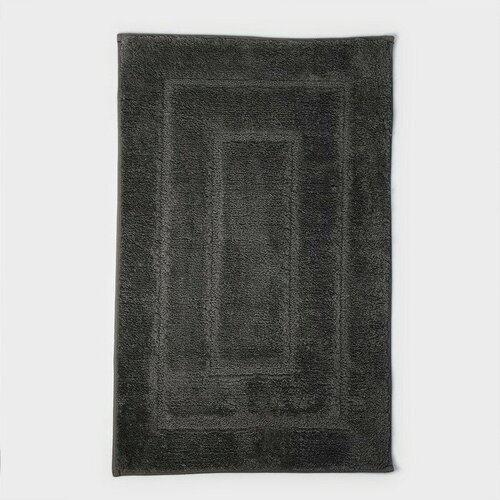 Коврик для дома SAVANNA «Мягкость», 50×80 см, цвет серый