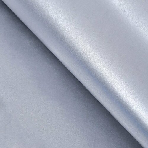 Бумага упаковочная тишью, перламутровая, серебряная, 50 х 66 см (комплект из 60 шт)