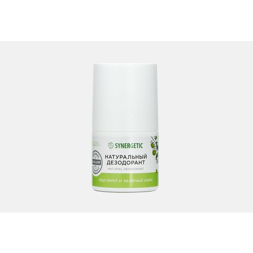 Натуральный дезодорант Synergetic бергамот - зеленый лайм