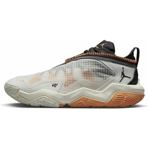 Кроссовки NIKE Nike JORDAN WHY NOT .6, размер 9 US, белый, черный