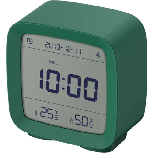 Будильник Xiaomi ClearGrass Bluetooth Thermometer Alarm clock CGD1 зелёный