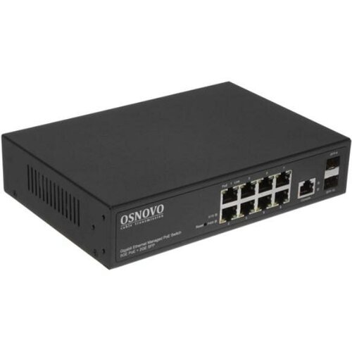 Коммутатор Osnovo SW-80802/I(Port 90W, 300W) управляемый