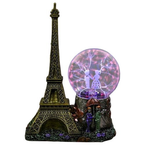 Плазменная лампа RISALUX Эйфелева башня 3924302, разноцветный, 1 шт.