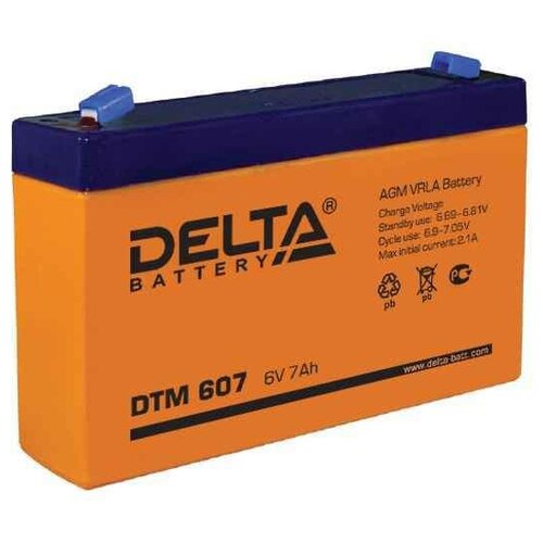 Аккумуляторная батарея Delta DTM 607 16196996