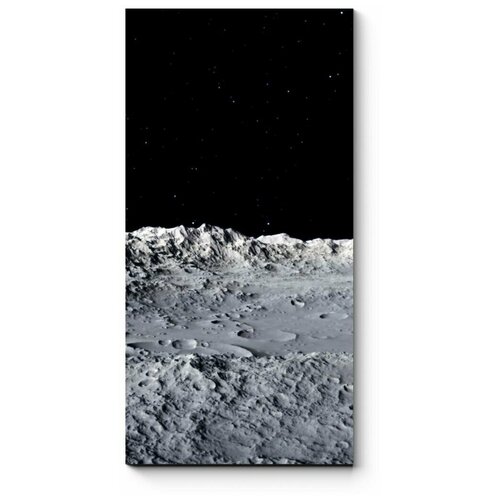 Модульная картина Пройтись по Луне 100x200