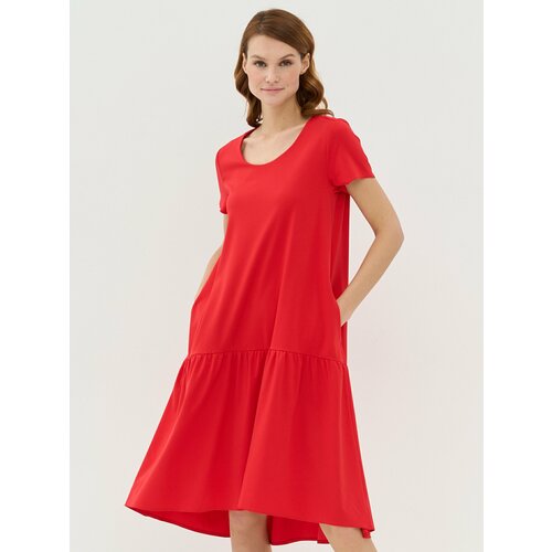 Платье VAY, размер 46, красный