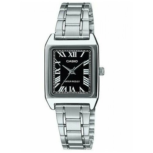 Наручные часы CASIO Collection LTP-V007D-1B, черный, серебряный