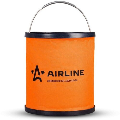AIRLINE Ведро-трансформер Airline компактное оранжевое 11л AB-O-02