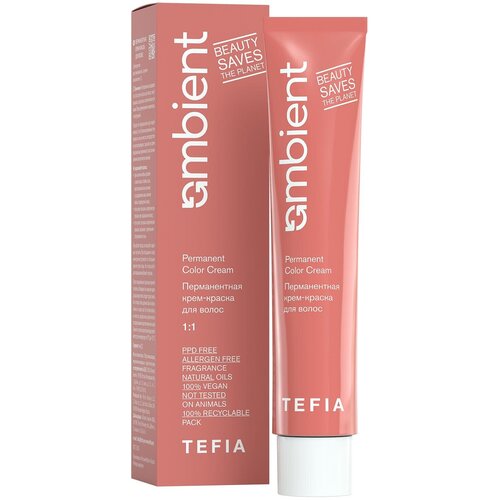 Tefia Ambient Крем-краска для волос AMBIENT 6.00, Tefia, Объем 60 мл