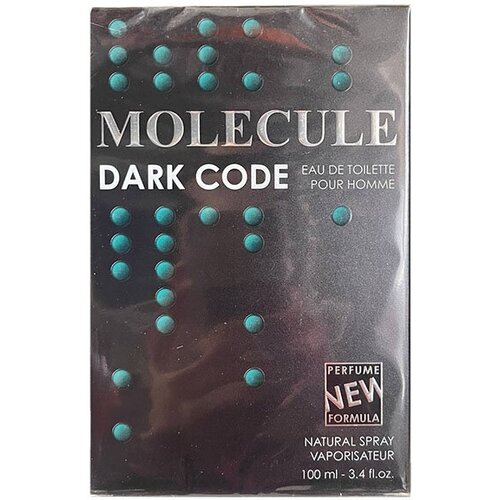Парфюмерия XXI века Мужской Molecule Dark Code Туалетная вода (edt) 50мл