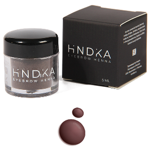 Hindika Хна для бровей и ресниц, milk chocolate, 5 мл