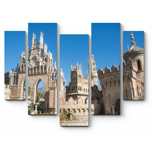 Модульная картина Замок Коломарес в Испании181x147