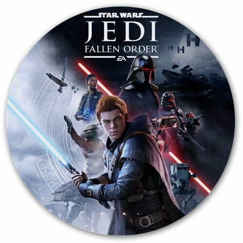 Коврик для мышки круглый Star Wars Jedi: Fallen Order Cal Kestis