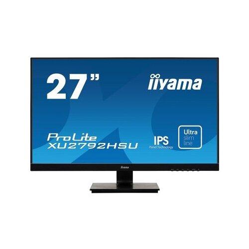 27" Монитор Iiyama ProLite XU2792HSU-B1, 1920x1080, 60 Гц, IPS, Ростест (EAC), черный