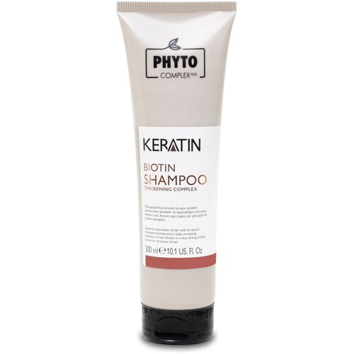 Натуральный турецкий шампунь Phytocomplex "Ahl Keratin Biotin Shampoo" с кератином и биотином