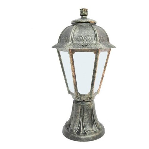 Fumagalli Светильник уличный наземный Minilot/Saba K22.111.000.BYF1R, E27, 60 Вт, цвет арматуры: бронзовый, цвет плафона белый