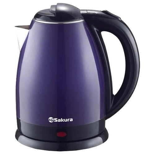 Чайник Sakura SA-2138BP, фиолетовый/черный