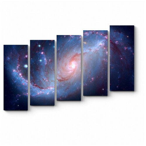 Модульная картина Спираль галактик 200x140