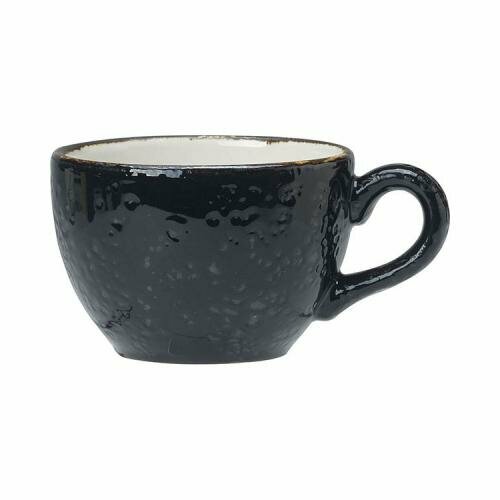 Чашка кофейная "Крафт Лакрица", фарфор,85мл, черный