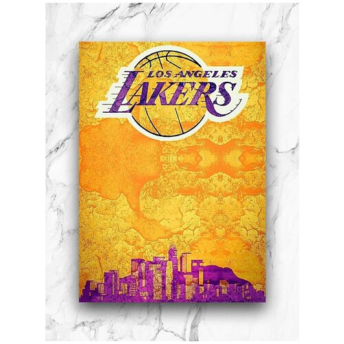 Картины для интерьера на холсте 30x40 / Lakers / Los Angeles