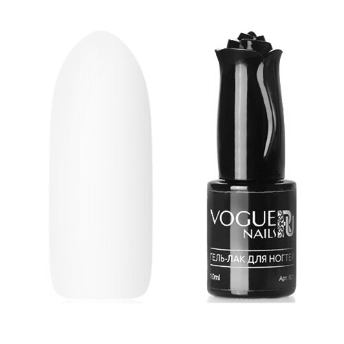 Vogue Nails Гель-лак Классика, 10 мл, 42 г, ультра белый