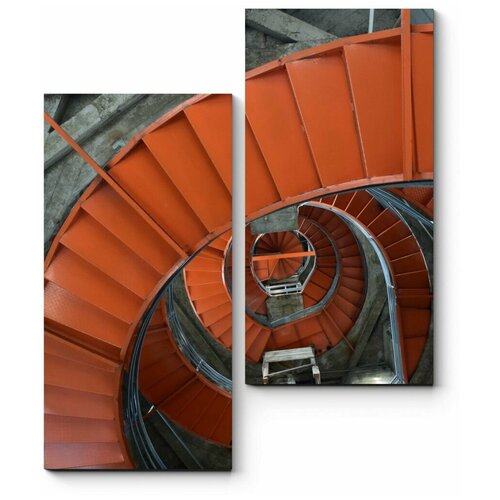 Модульная картина Лестница в соборе Базилики100x125