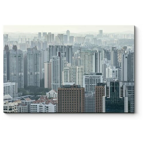 Модульная картина Загадочный Сингапур50x33