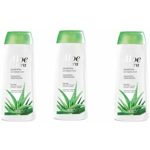 Шампунь Витэкс Aloe Vera (Алоэ Вера) для жирных волос, 500мл х 3шт