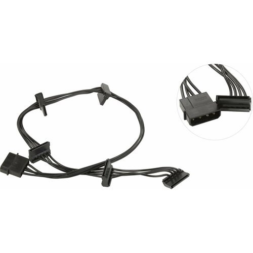 Переходник питания «B&P» SATA-устройств (1big (molex) -> 5SATA)