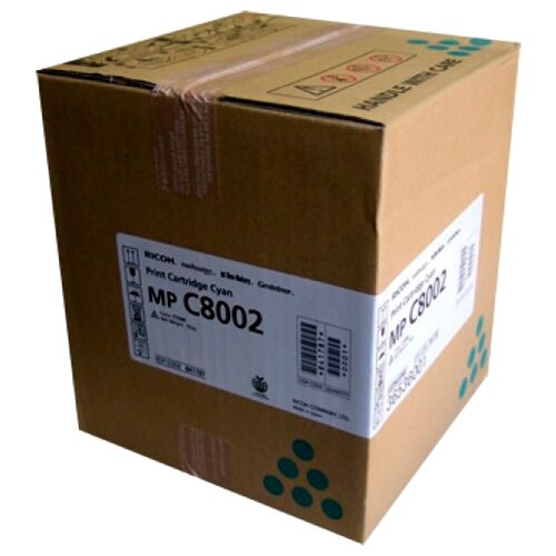 Картридж Ricoh MP C8002 Cyan, 29000 стр, голубой