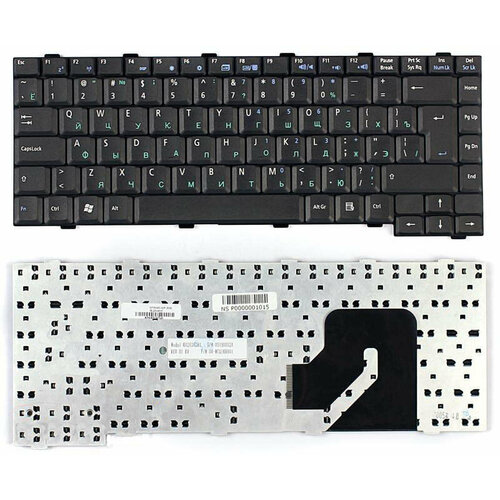 Клавиатура для Asus 04GNCQ1KRU11, русская, черная